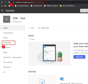 Drop-off in SharePoint Online/Teams - Cloudockit