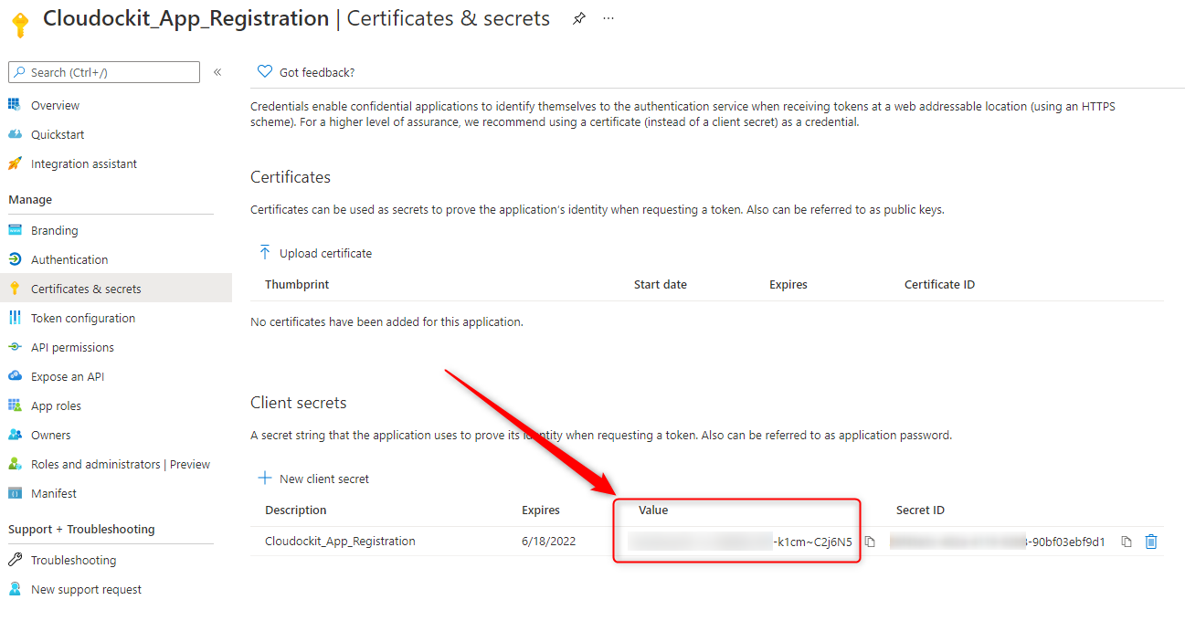 How-To Create an Azure Active Directory Application for Cloudockit Authentication - Cloudockit