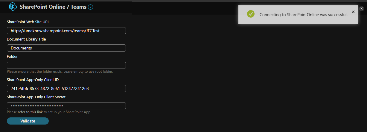 Drop-off in SharePoint Online/Teams - Cloudockit