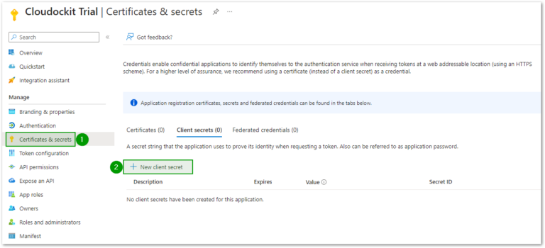 Connect your Azure Subscription - Cloudockit