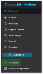 Schedule Documents & Diagrams Generation - Cloudockit