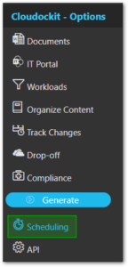 Schedule Documents & Diagrams Generation - Cloudockit